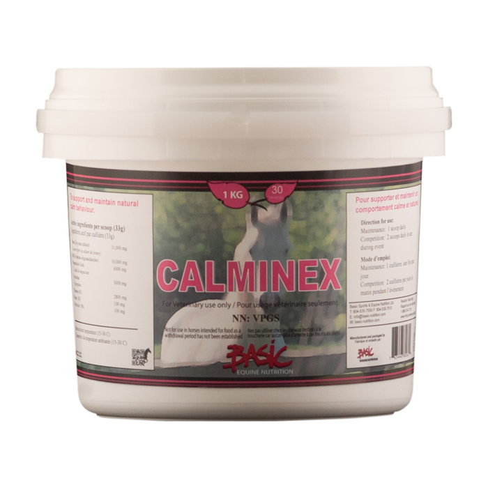 Basic Equine Calminex 1kg – CanvasbackPets