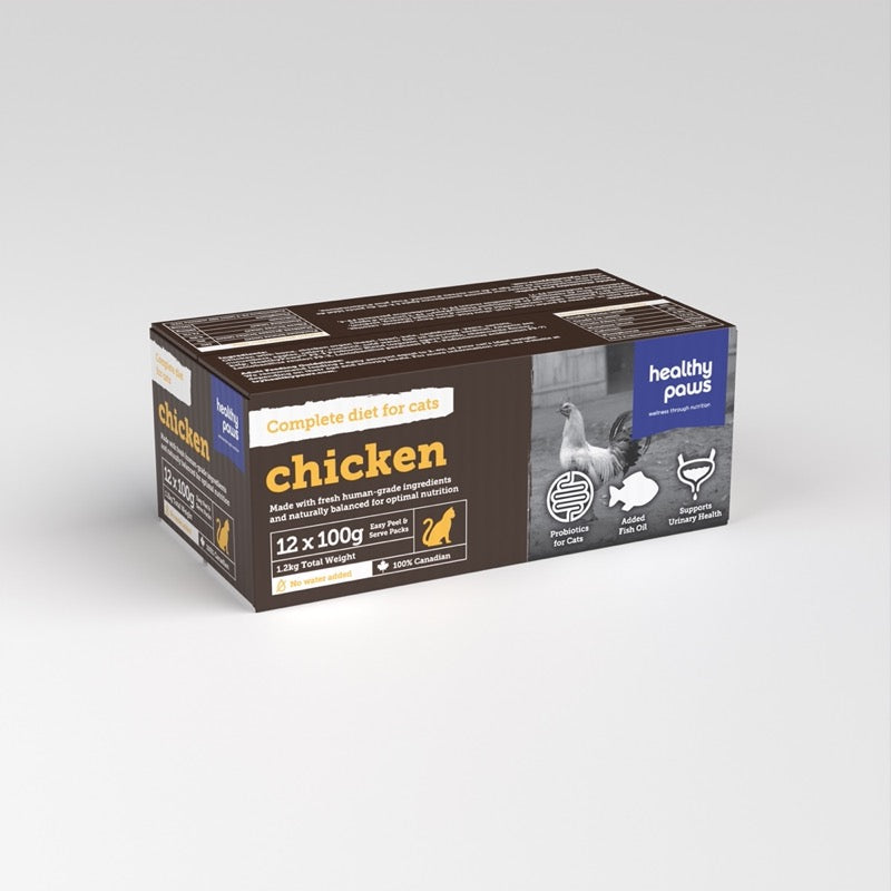 Complete Dinner Chicken Cat 12x100g – CanvasbackPets