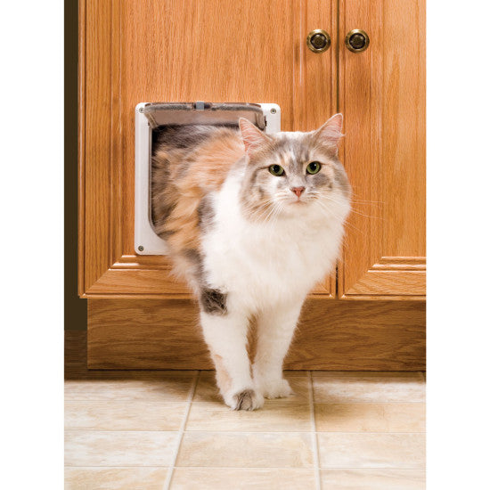 Pet Safe 4-Way Locking Cat Door Small – CanvasbackPets