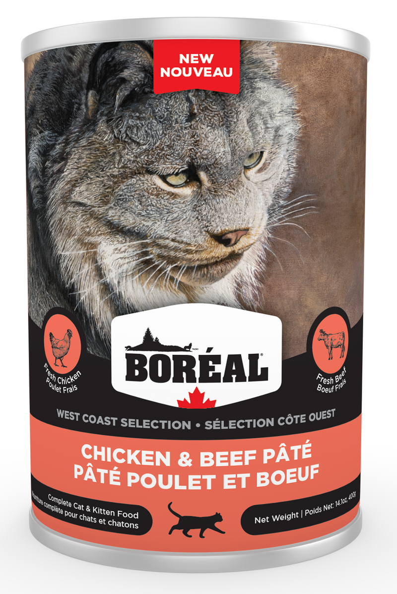 Boreal West Coast Cat Can 400g – CanvasbackPets