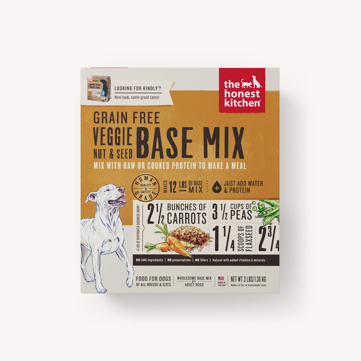 BASE MIX GRAIN FREE 3LBS HONEST KITCHEN – CanvasbackPets